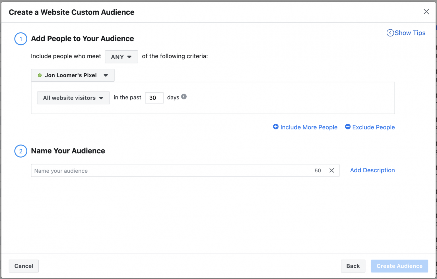 Create an Audience of People Who Spent the Most Time on Your Website ...