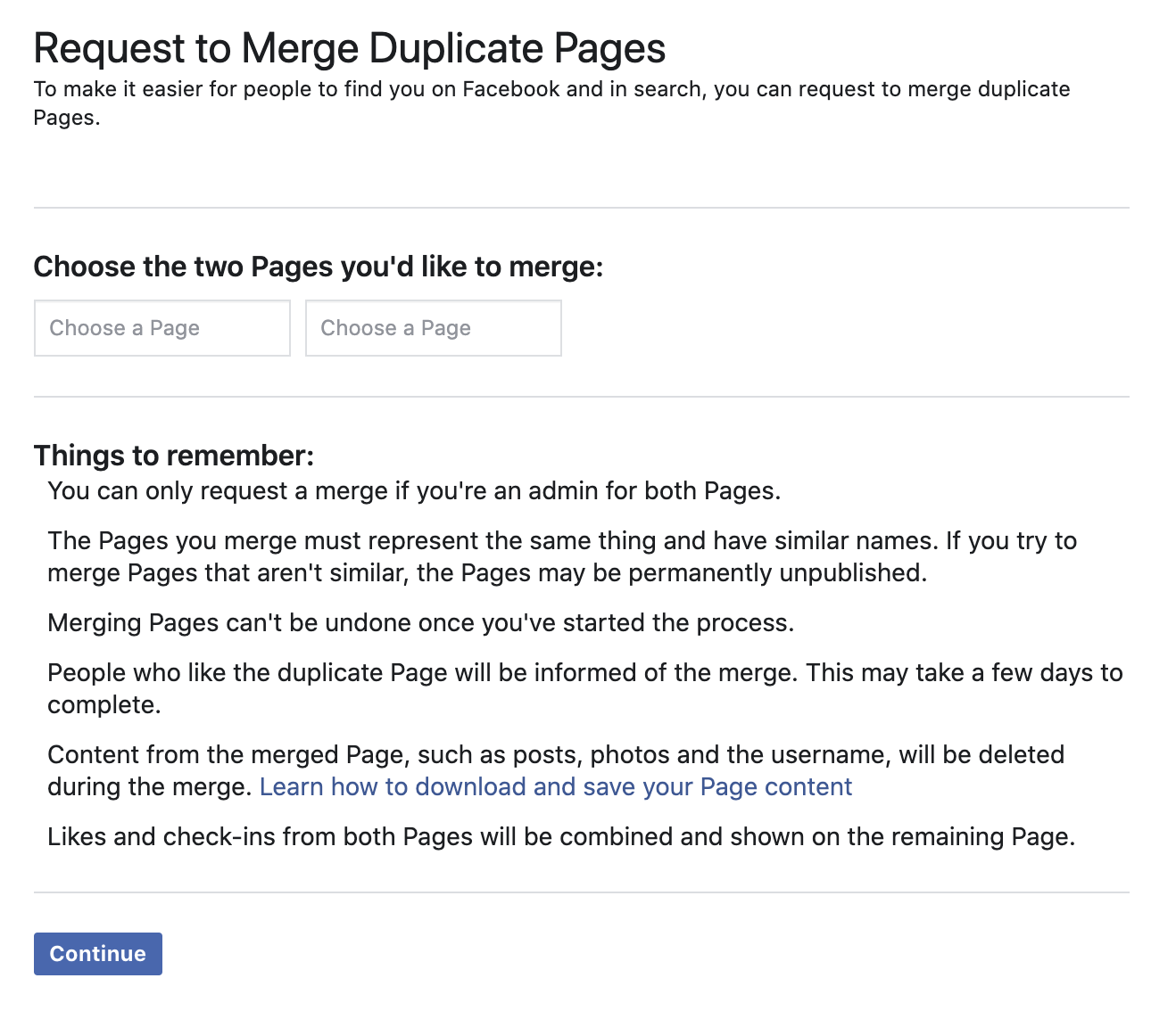 How to Merge Facebook Pages - Jon Loomer Digital How to Merge Facebook Pages - Jon Loomer Digital