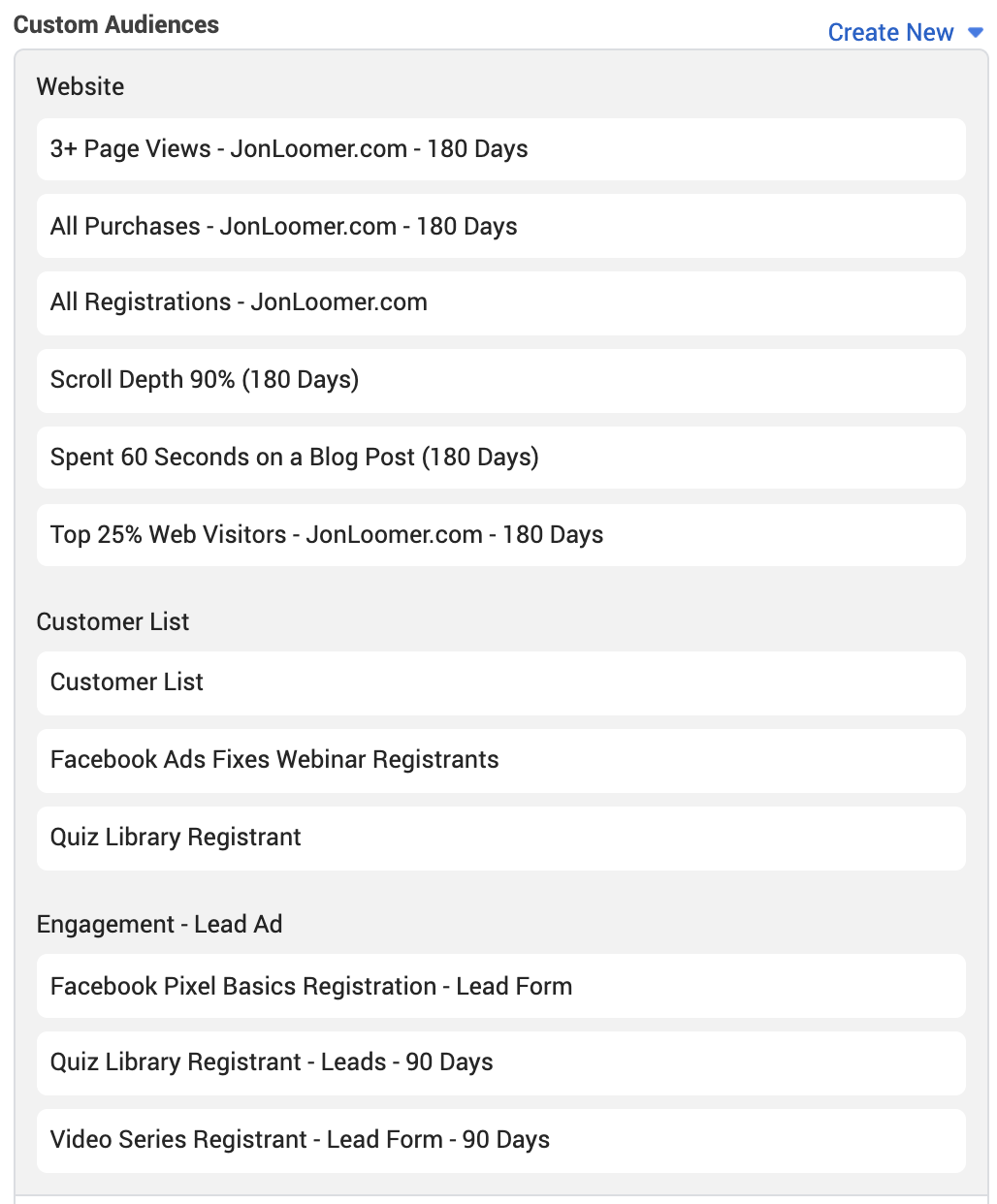 How to Create a Facebook Custom Audience Based on Your Customer List ...