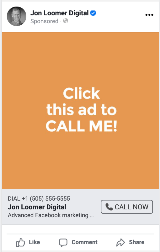 How to Create Call Extension Facebook Ads - Jon Loomer Digital How to Create Call Extension Facebook Ads - Jon Loomer Digital
