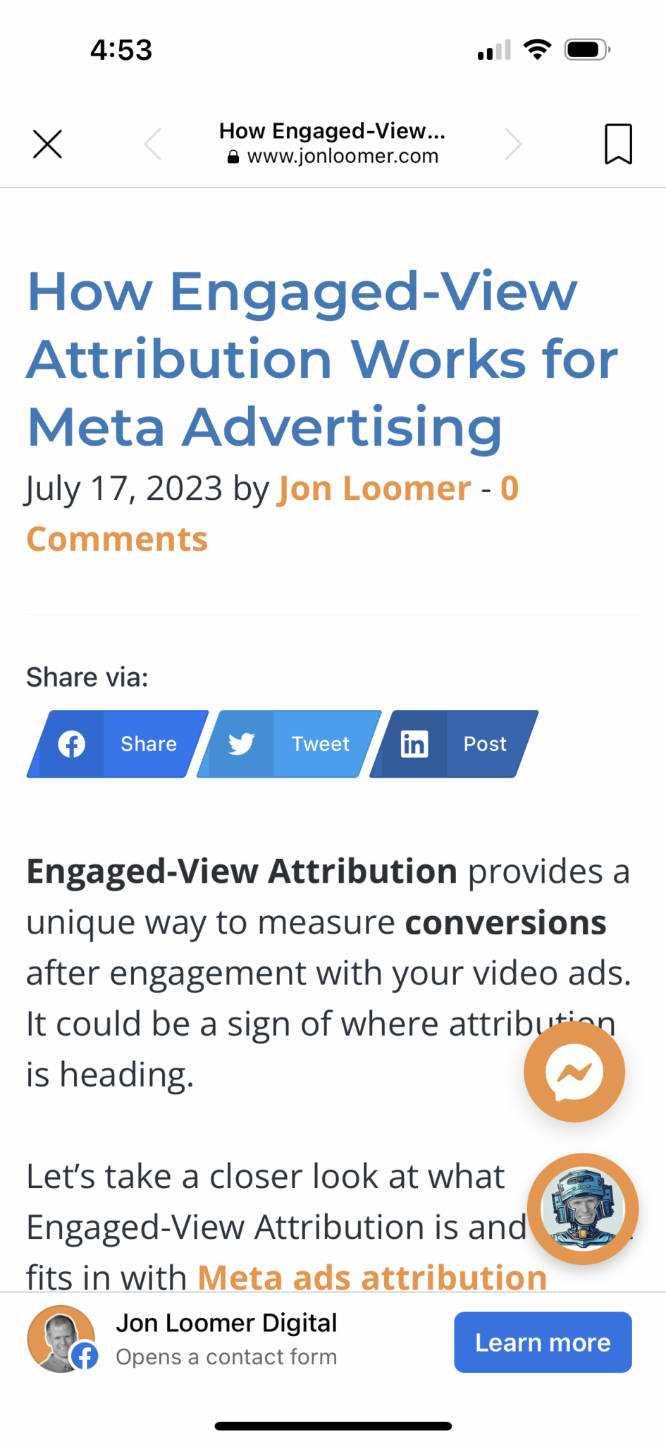 Instant Form Browser Add-On for Website Conversion Ads - Jon Loomer Digital