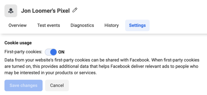 Enable First-Party Cookies with the Pixel - Jon Loomer Digital
