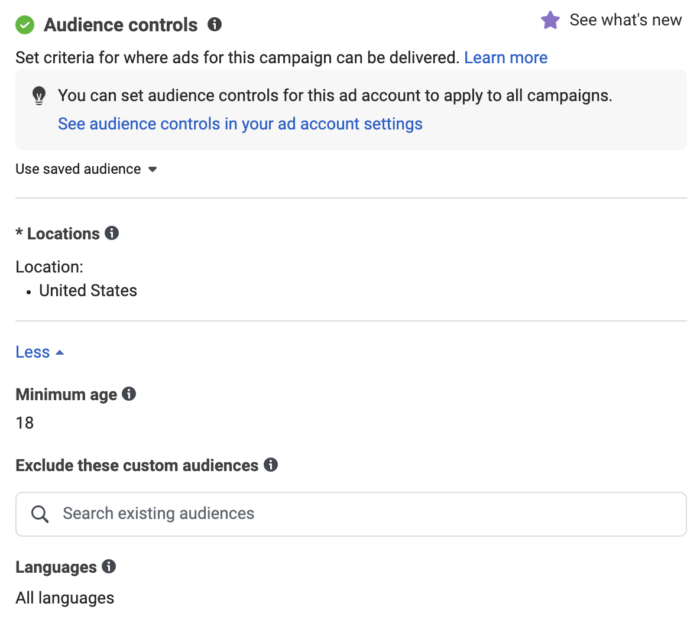 Advantage+ Audience vs. Original Audiences - Jon Loomer Digital