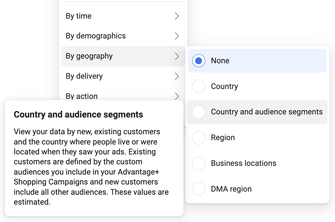 Breakdown by Country and Audience Segments - Jon Loomer Digital