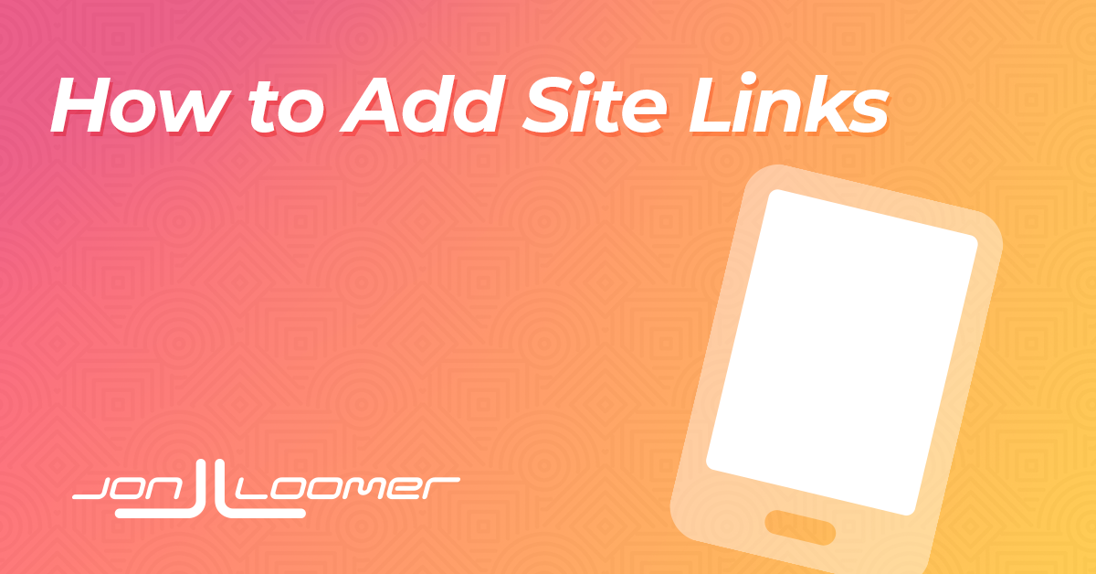 Add Site Links to Facebook Ads - Jon Loomer Digital