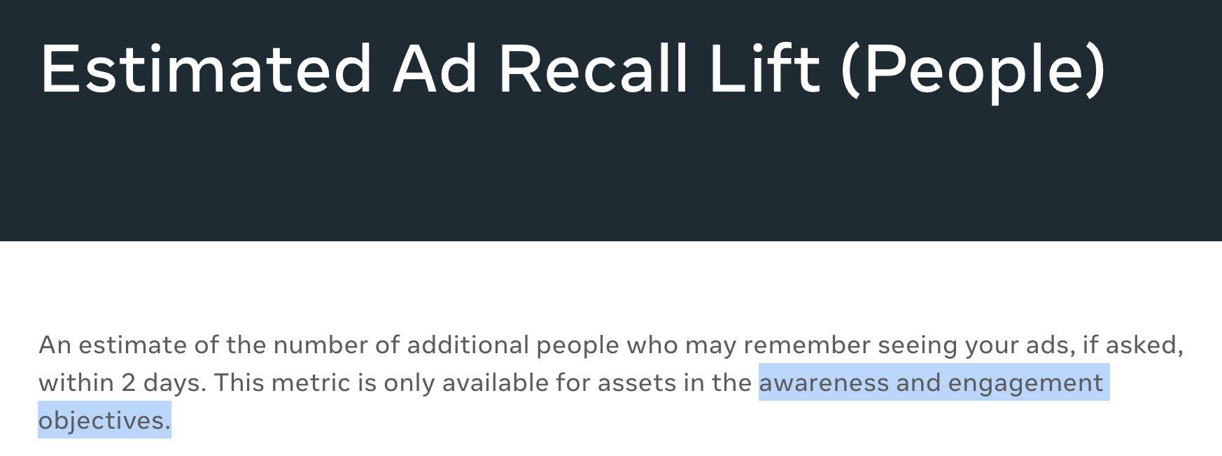Use Ad Recall Lift for Engagement Campaigns - Jon Loomer Digital
