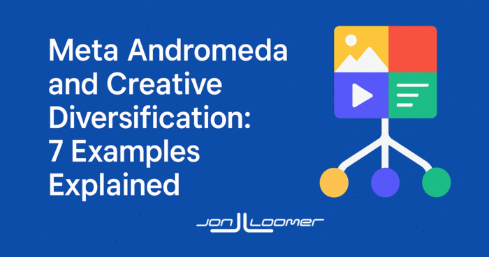 Meta Andromeda and Creative Diversification: 7 Examples Explained - Jon ...